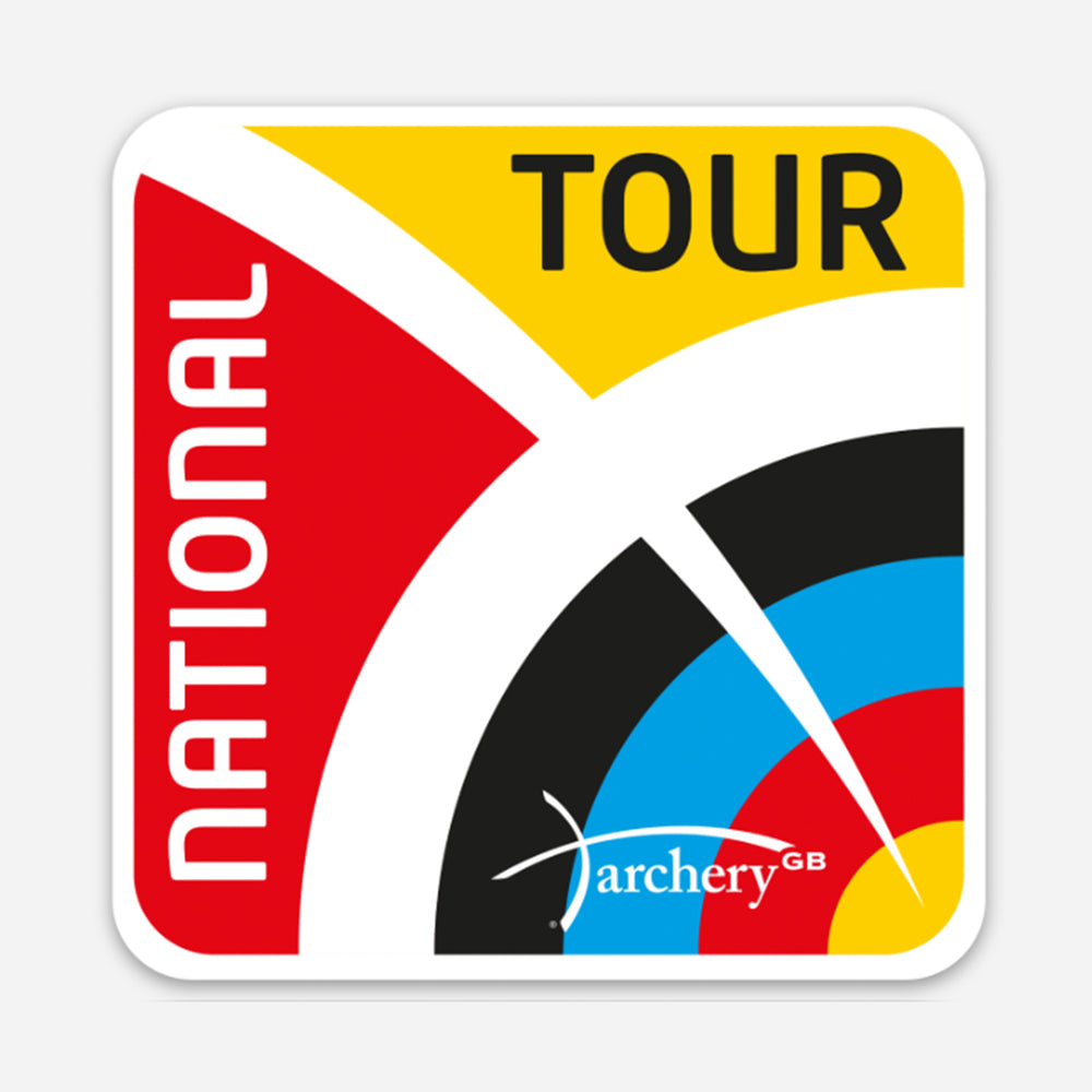 National Tour Event Sticker | AGB27 – Archery GB