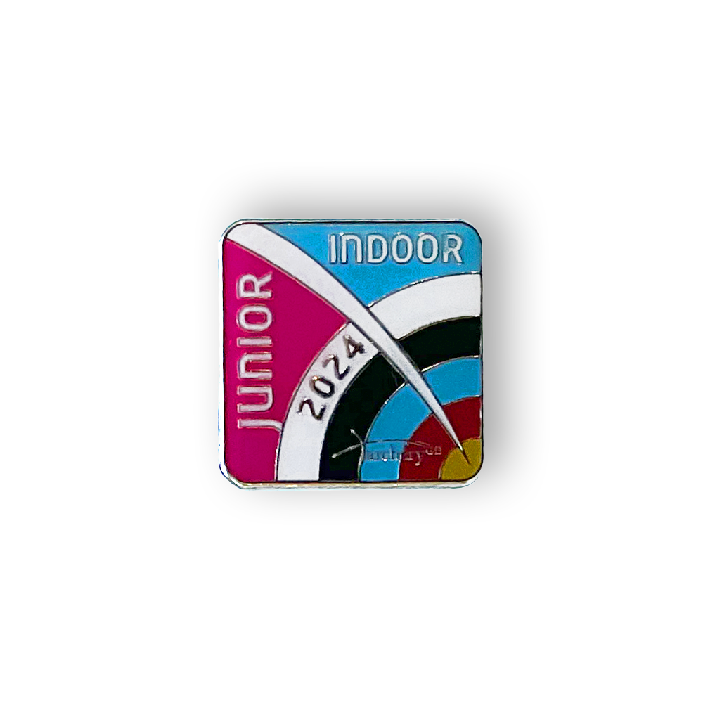 Junior Indoor 2024 Pin badge | AGB54 – Archery GB